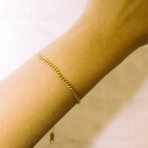 18K Gold Croissant Ring Stackable Rings for Women Dome Ring Twisted ...