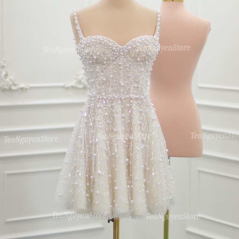 Pearl Wedding Dress - Etsy