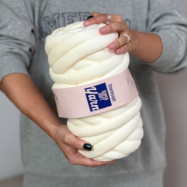 Chunky Cotton Tube Yarn - Etsy