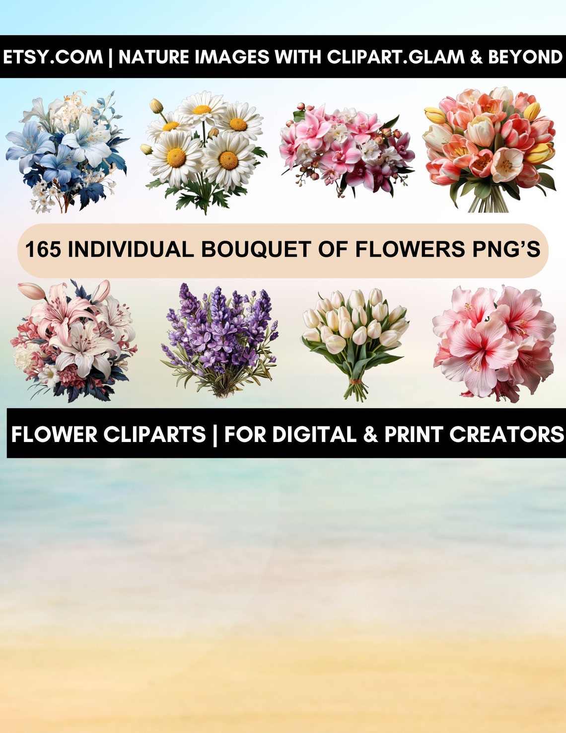 Bouquet of Flowers Cliparts - 165 Realistic and Stunning Flower Bouquet ...
