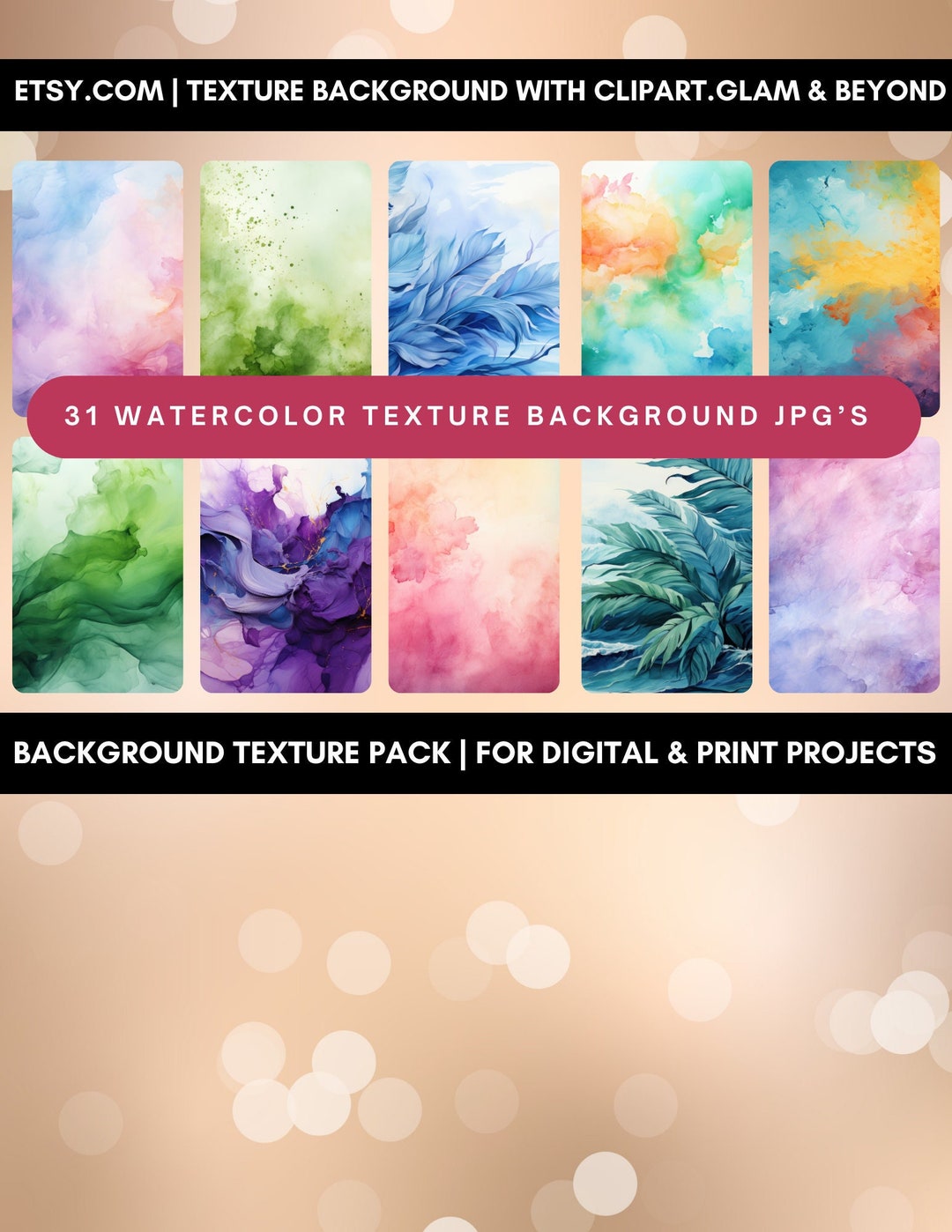 Watercolor Texture Background - Vivid and Stunning Watercolor Patterns ...