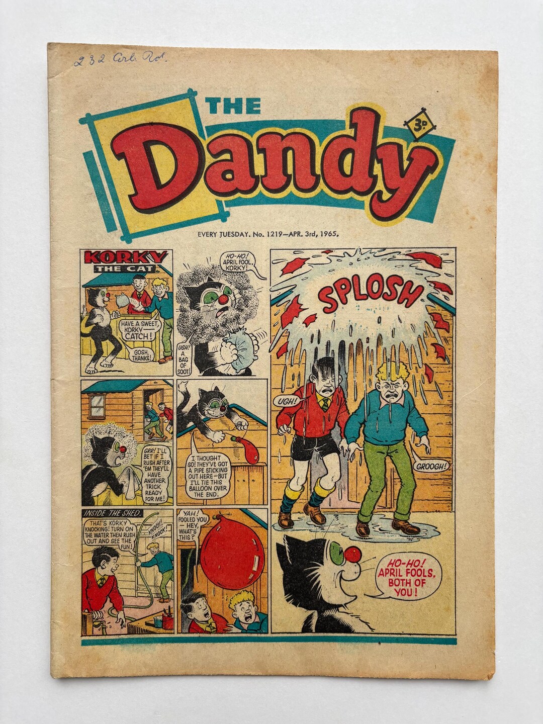The Dandy Comic No. 1219 - March 30th 31st - April 1st 2nd 3rd 4th 5th ...