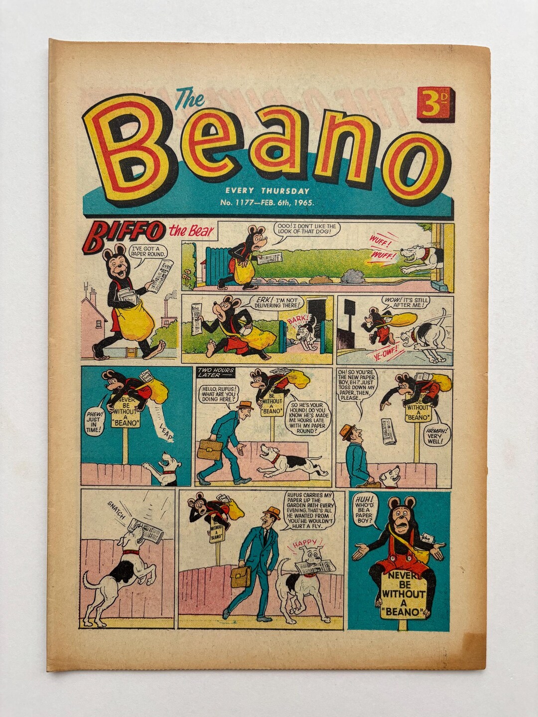 The Beano Comic No. 1177 February 4th 5th 6th 7th 8th 9th 10th 1965 ...