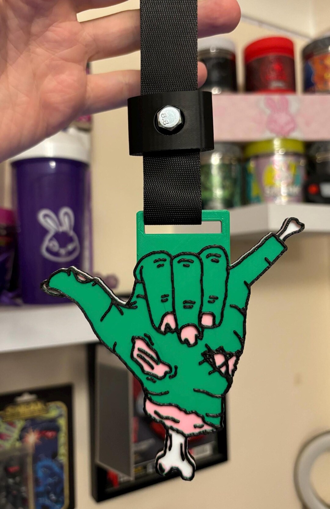 Zombie Hand Tsurikawa - Drift/bumper Charm JDM - Drift Handle - Car ...