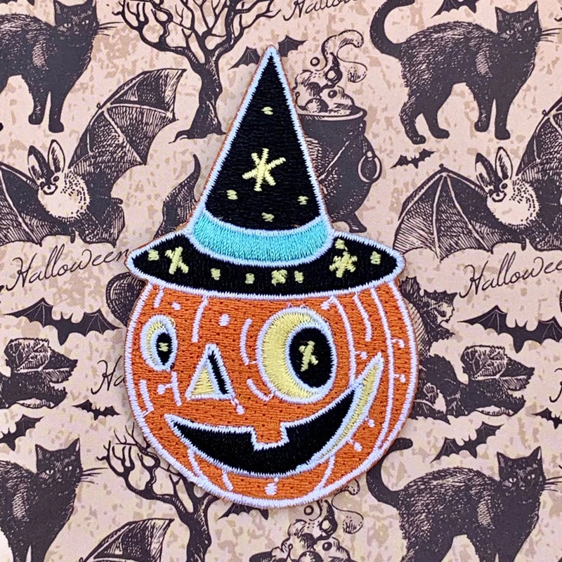Halloween Patch - Etsy