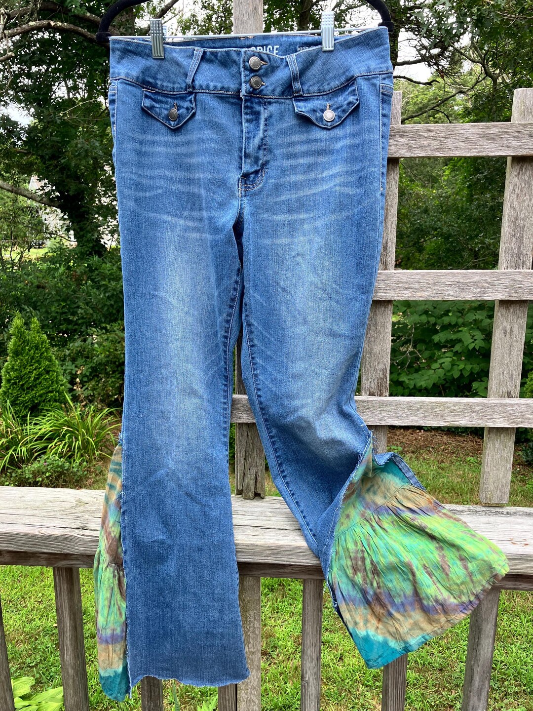 Up Cycled Bell Bottoms - Etsy