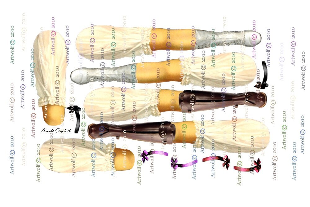 PAPER Dolls 2 Steam Punk Dolls Altered Art Vintage Printable ...