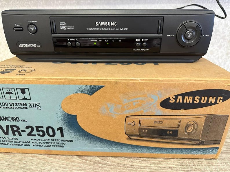 Samsung SVR-2501 VHS - Multi-System pal Ntsc Secam-Wiedergabe, getestet ...