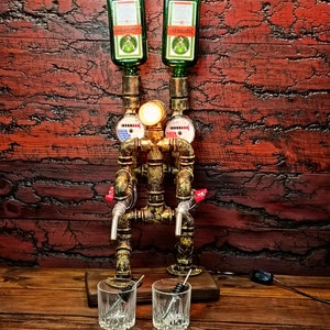 Alcohol Dispenser Tap igniter With Two Counters Mini Bar - Etsy