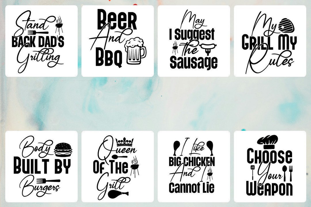 BBQ SVG Bundle Barbecue SVG Bundle, Bbq Svg, Grilling Svg, Chill Svg ...