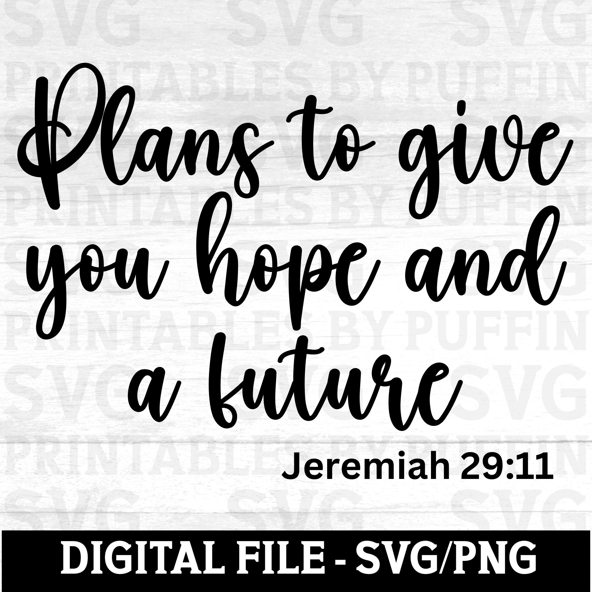 Bible Verse SVG Bible Verses, Bible Quotes SVG, Scripture SVG, Jeremiah ...