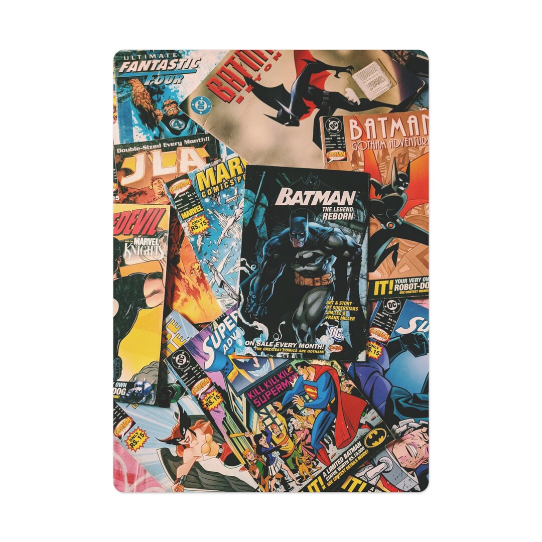 Superhero Comic Poker Cards - Etsy