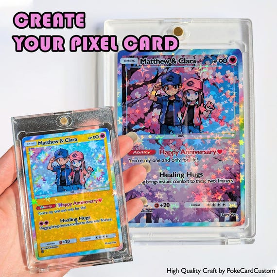Custom Pokemon Card Maker Custom Christmas Card, Custom Pokemon Card ...