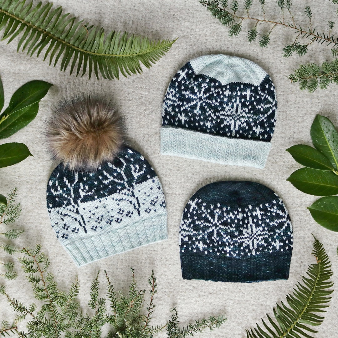 Knitting Pattern - Hibernal Solstice Hat (PDF Pattern Only, Instant ...
