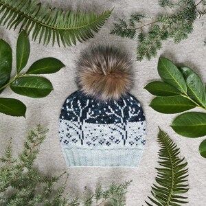 Knitting Pattern - Hibernal Solstice Hat (PDF Pattern Only, Instant ...