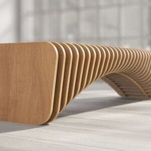 Bench-101stl Drawing Files,2d Drawing Files,cnc Router, Artcam, Aspire ...