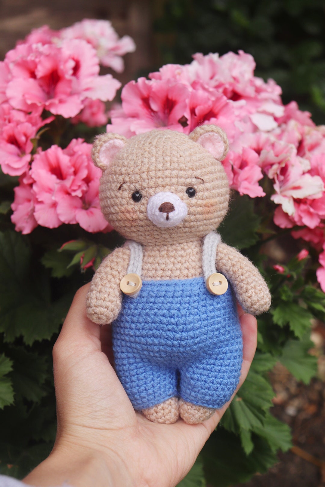 Digital BOBO the Bear Pattern - Instant Download DIY Amigurumi Pattern ...