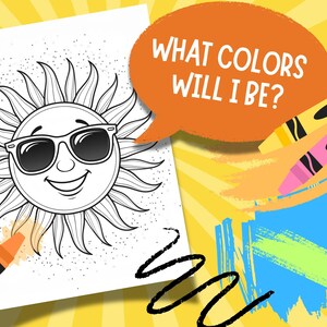 Summer Time Fun Kids Simple Coloring Book With 60 Pages! Includes Beach ...