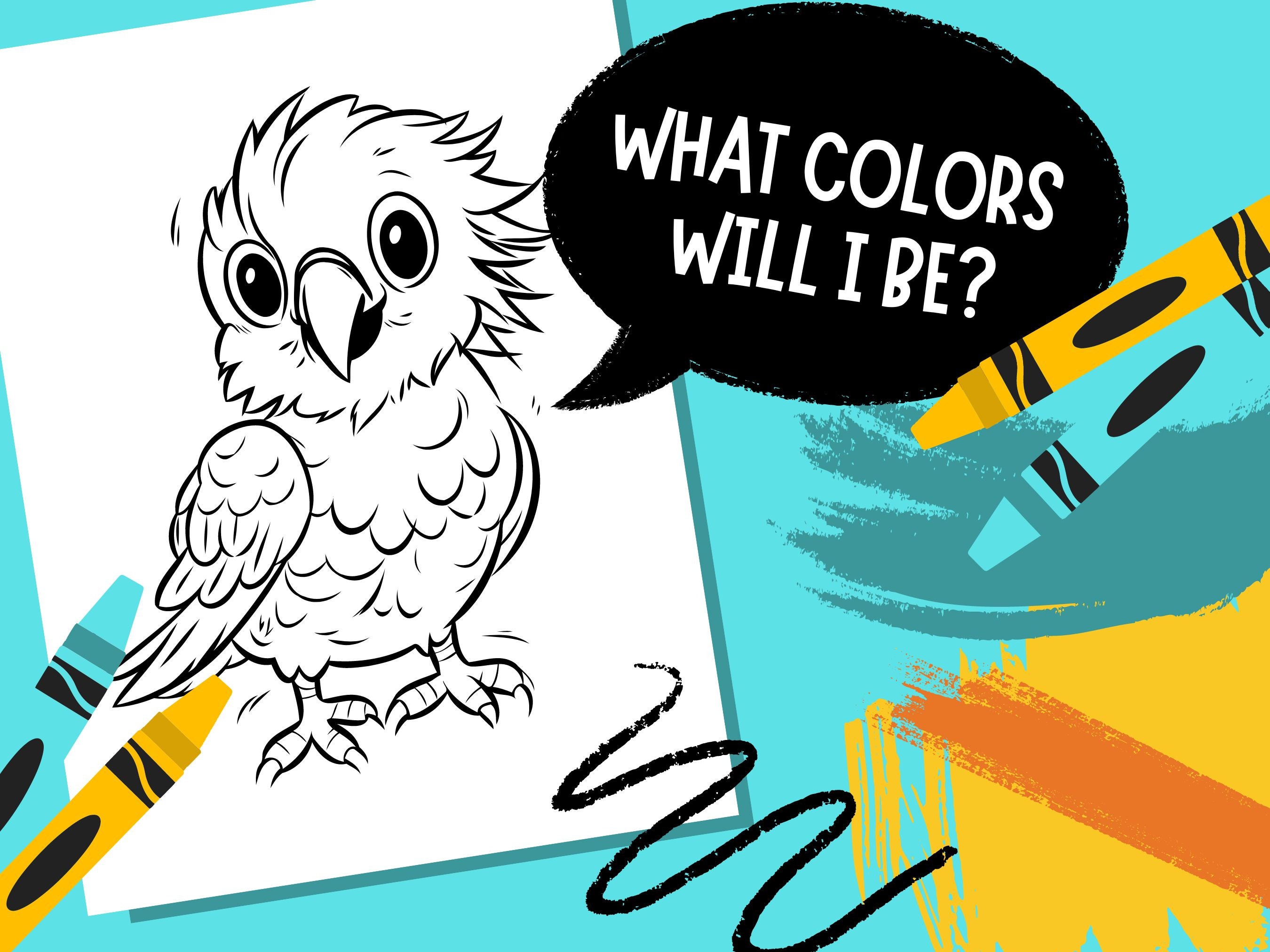 Super Cute Animals Coloring Pages - Etsy