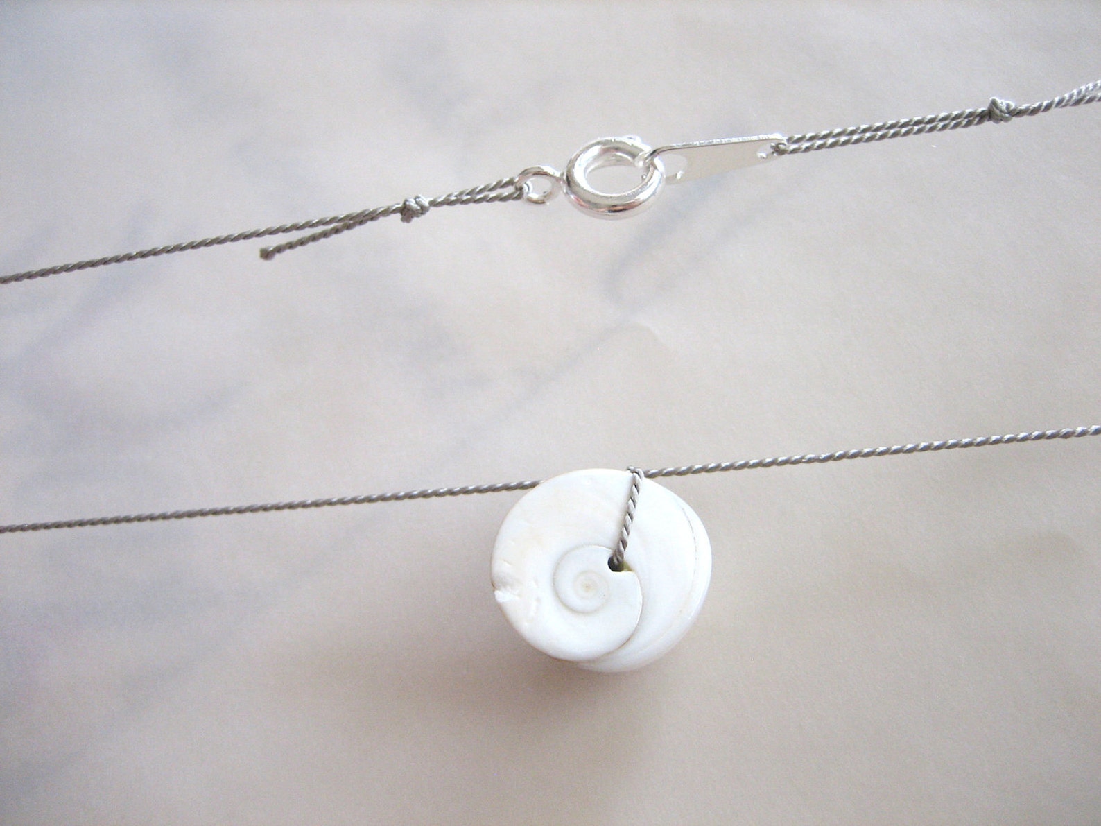 Aloha Wish Necklace Swirl Shell | Etsy