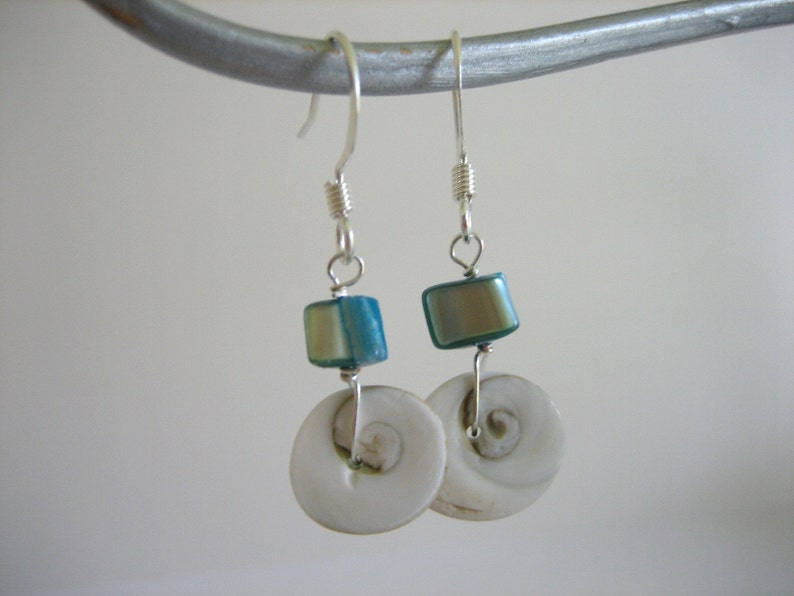 Spiral Shell Earrings - Etsy