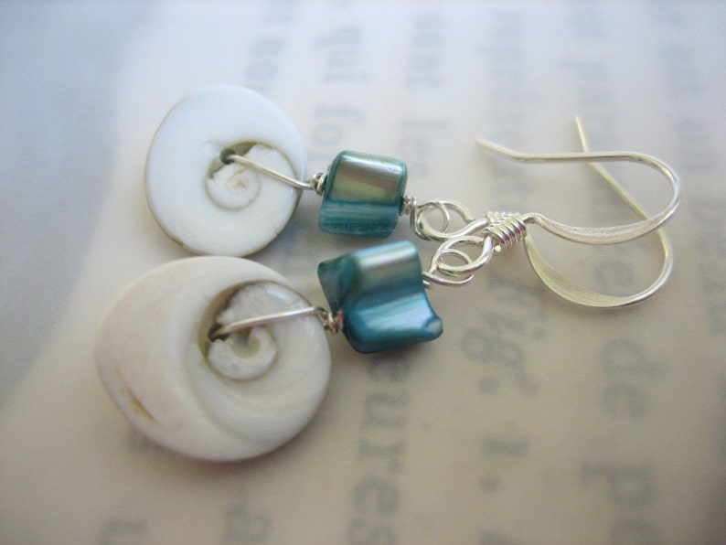 Spiral Shell Earrings - Etsy