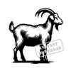 Goat in Steampunk Style SVG Bundle - Etsy