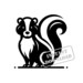 Skunk in Abstract Style SVG Bundle - Etsy