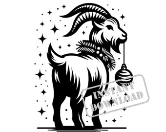 Goat in Angry Style SVG Bundle - Etsy