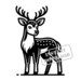 Deer in Cartoon Style SVG Bundle - Etsy