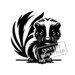 Skunk in Abstract Style SVG Bundle - Etsy