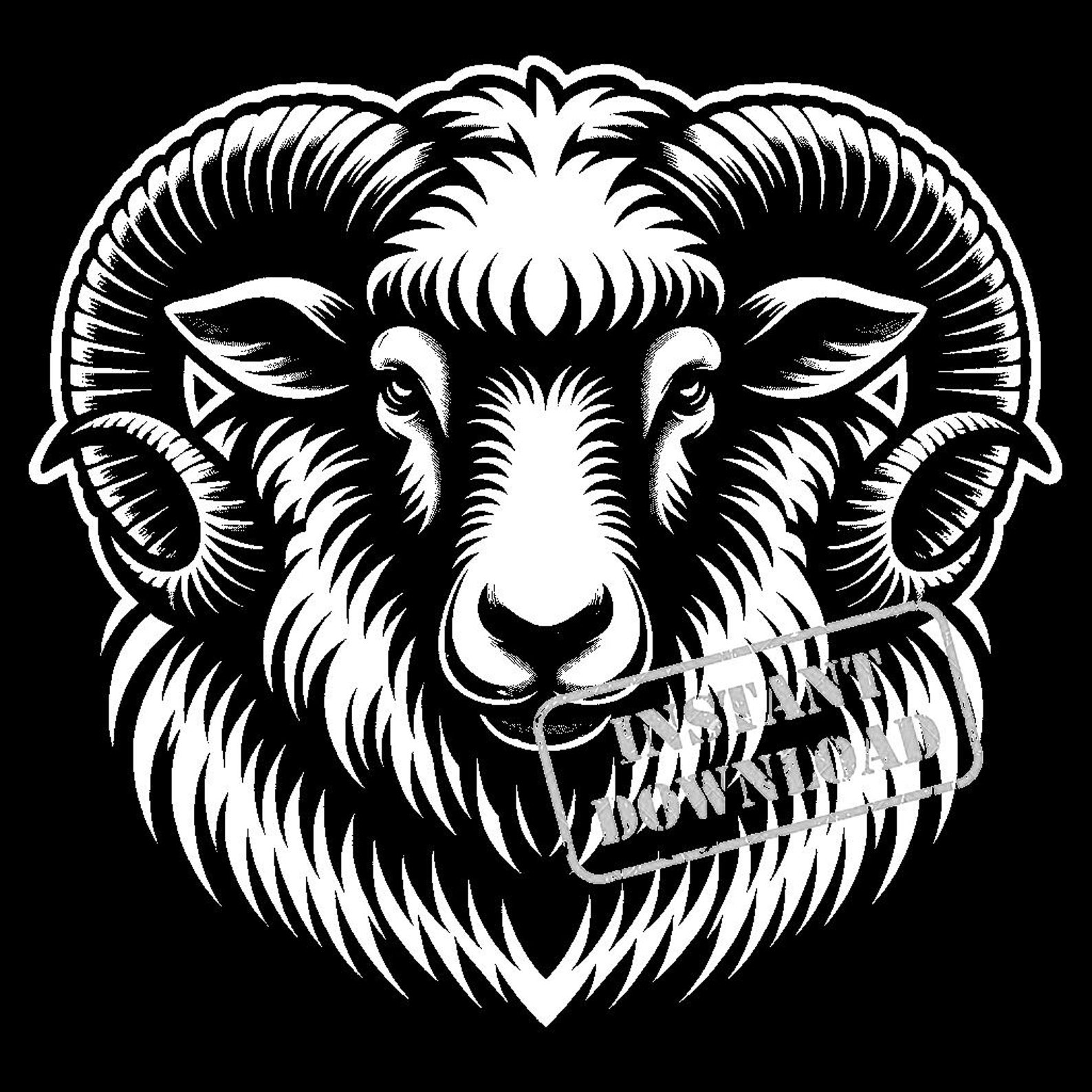 Sheep in Gothic Punk Style SVG Bundle - Etsy