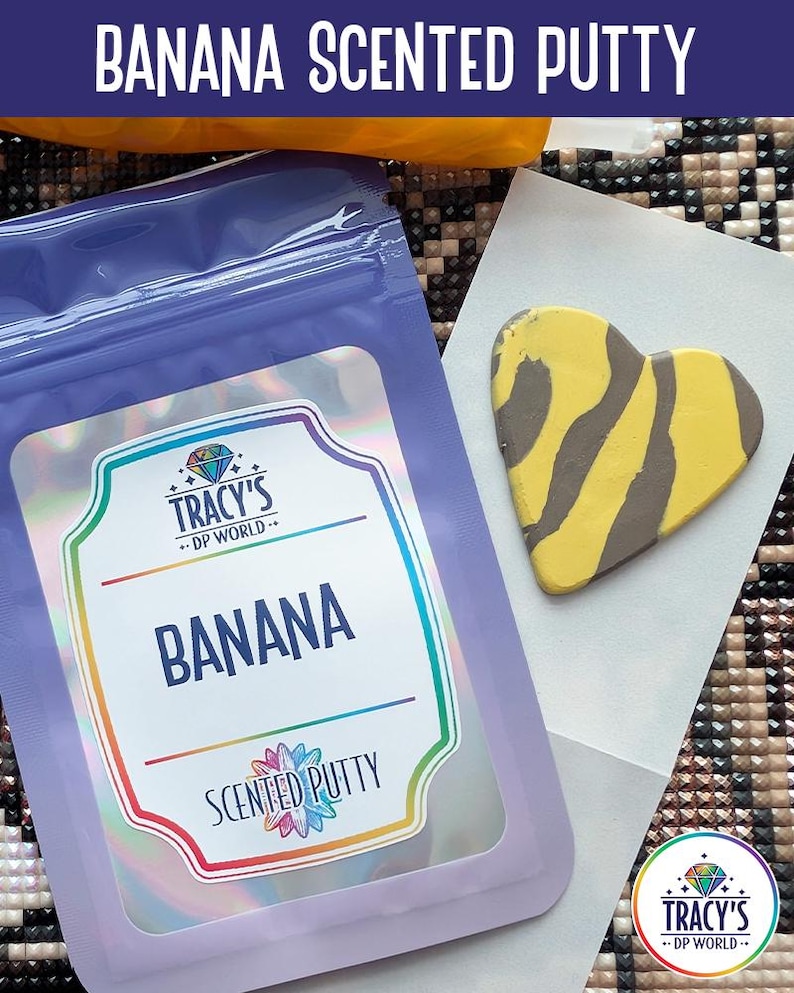 Banana Scented Putty - Etsy
