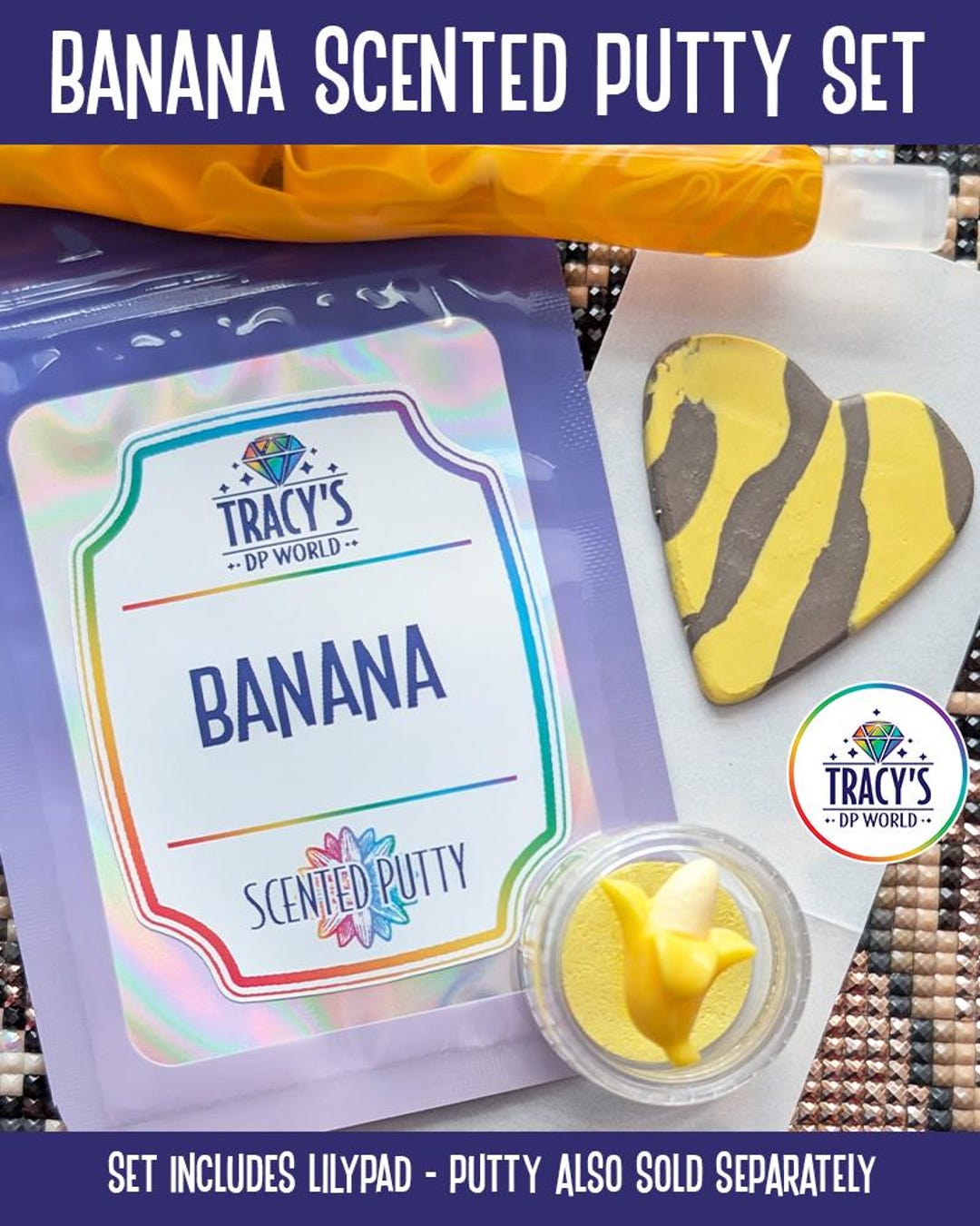 Banana Scented Putty - Etsy