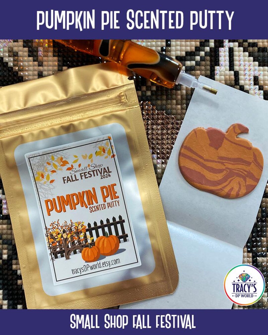 Small Shop Fall Festival Pumpkin Pie Scented Putty - Etsy