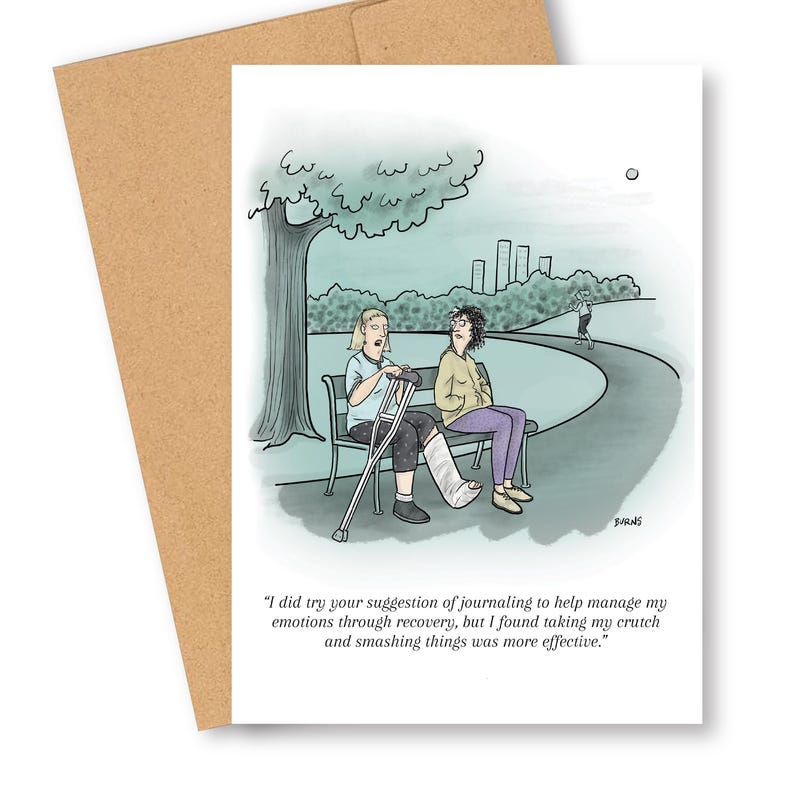 Funny Get Well Card - Etsy