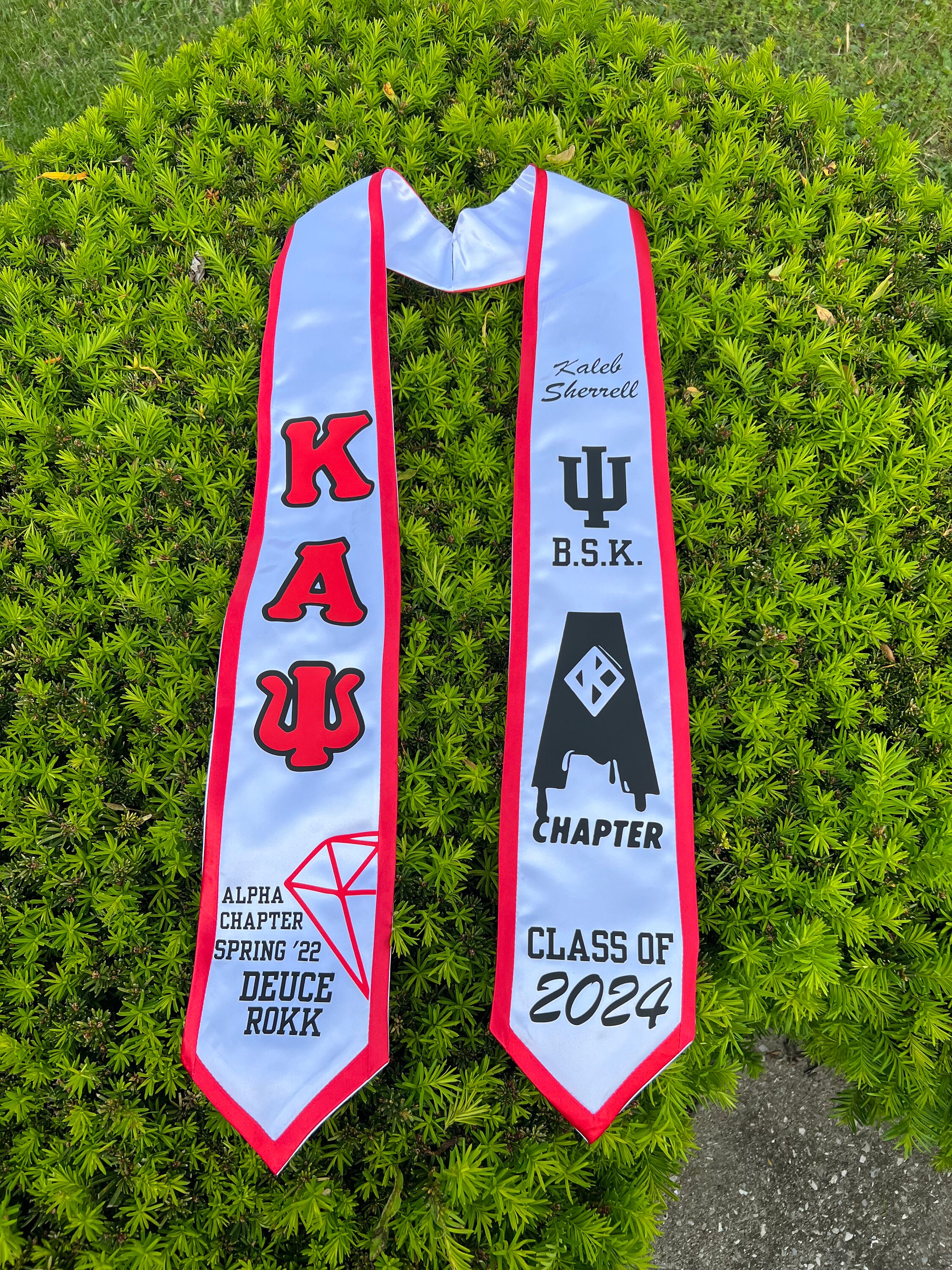 Custom Graduation Stole | Personalized Stole for High School, College ...