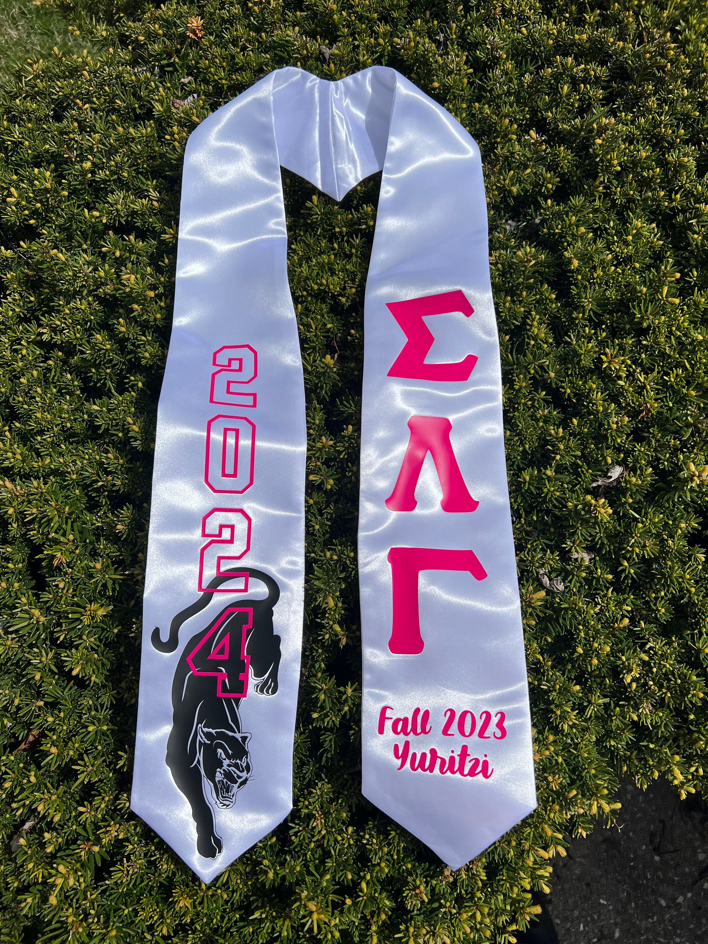 Custom Graduation Stole | Personalized Stole for High School, College ...