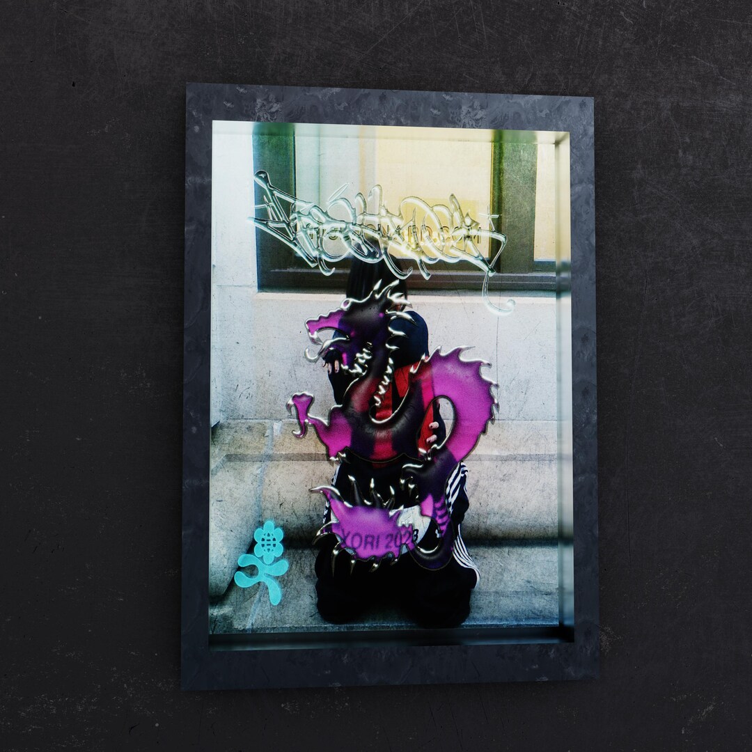 Y2K Cyber Girl Digital Poster Printable Art A2, A3, A4 - Etsy