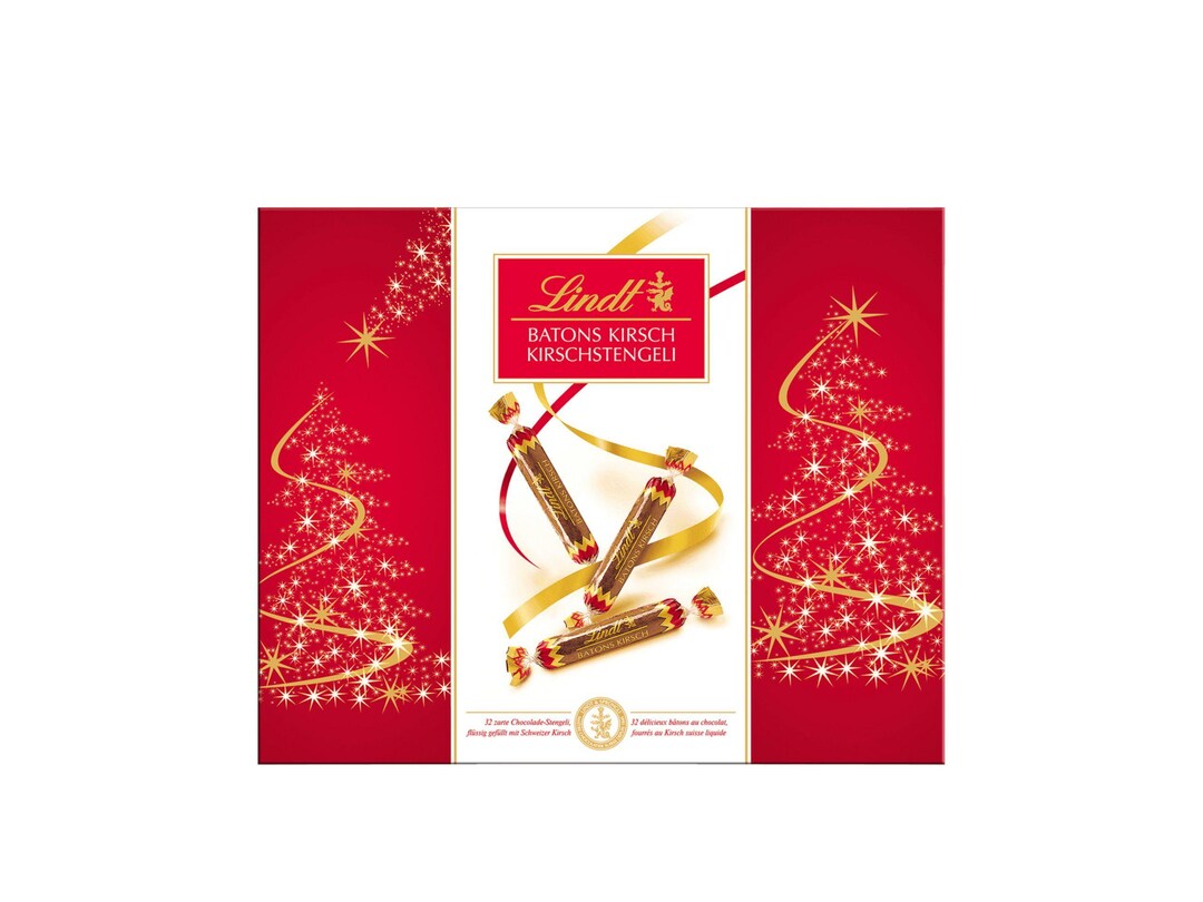 Lindt Chocolate Sticks With Kirsch Liqueur 250g - Etsy