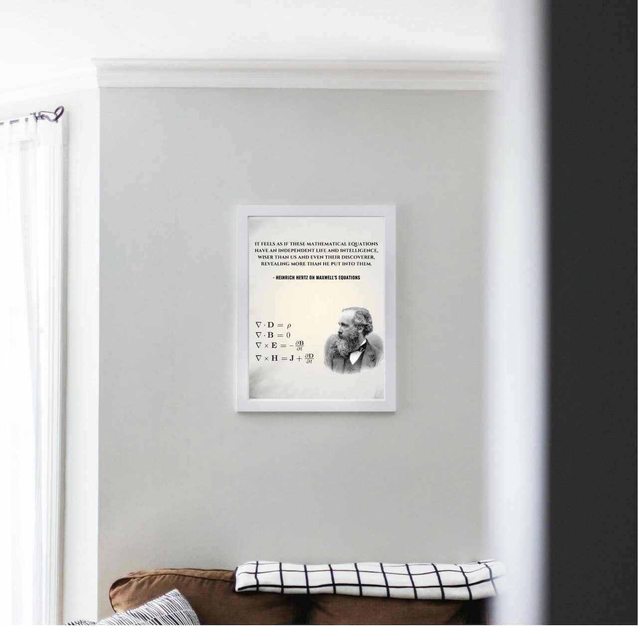 Maxwell's Equations Physics Poster Lover Poster Print Gifts for Him ...