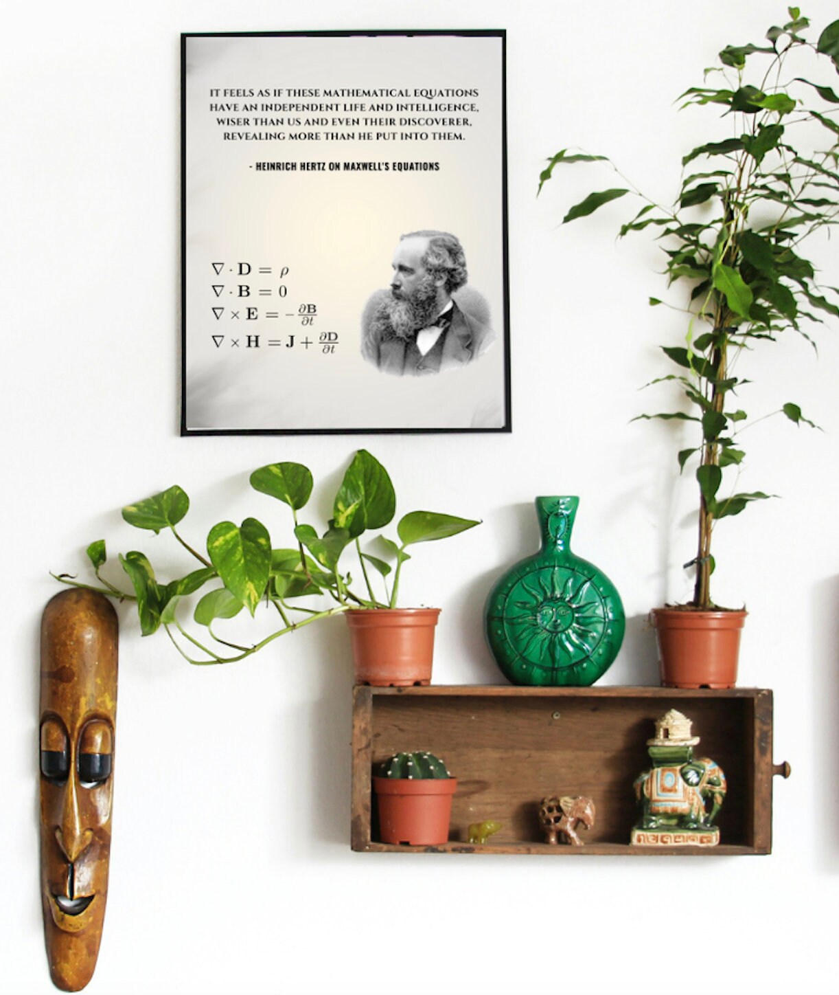 Maxwell's Equations Physics Poster Lover Poster Print Gifts for Him ...