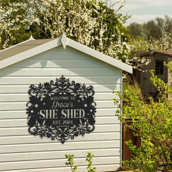 She Shed Decor - Etsy