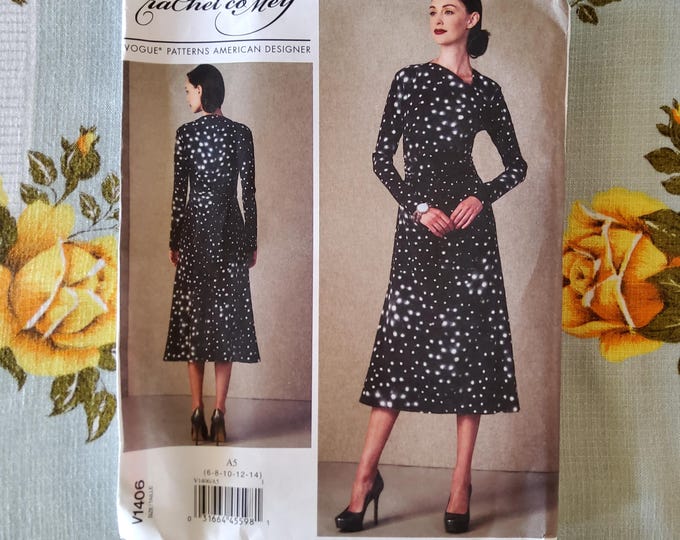 Vogue 1406 Complete Uncut Factory Folds Sewing Pattern Rachel Comey ...