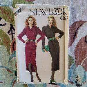 New Look 6163 Complete Uncut Factory Folds Vintage 80s Sewing Pattern ...