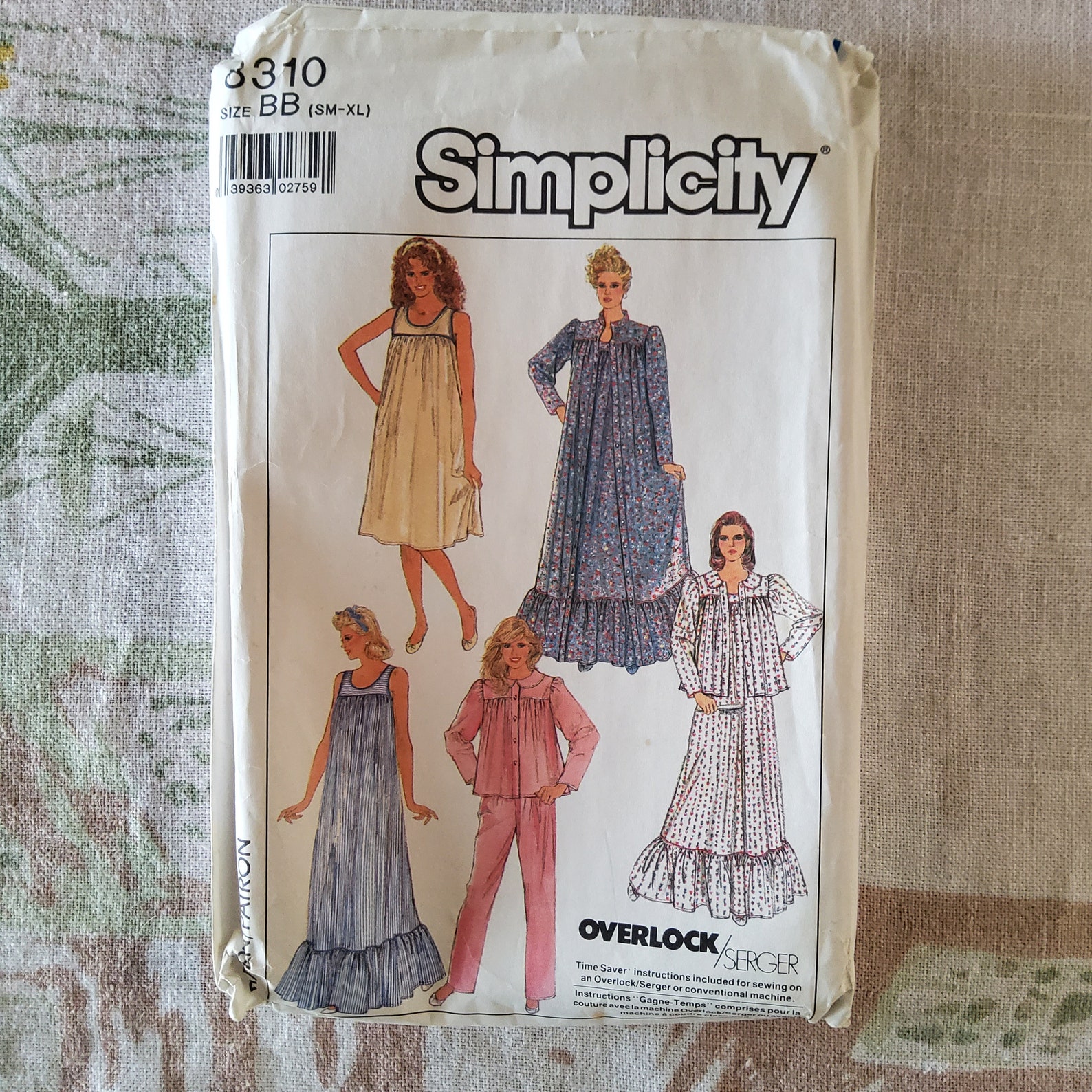 Simplicity 8310 Complete Uncut Factory Folds Vintage 90s | Etsy