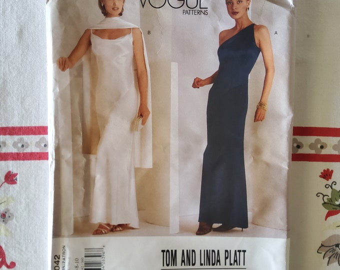 Vogue American Designer 2042 Complete Uncut Factory Folds Vintage 90s ...