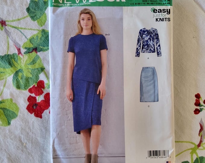 New Look 6646 Complete Uncut Factory Folds Sewing Pattern Minimalist ...