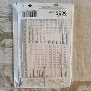 Simplicity 9885 Complete Uncut Factory Folds Vintage 90s Sewing Pattern ...