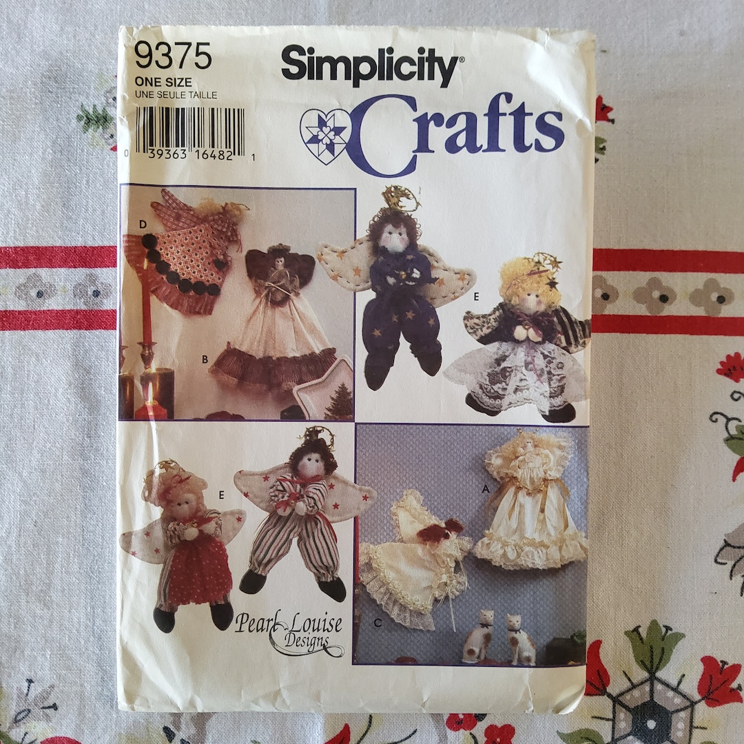 Simplicity Crafts 9375 Complete Uncut Factory Folds Vintae 90s Sewing ...